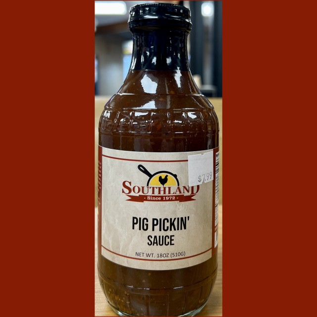 Southland Trade: Southland Pig Pickin Sauce 18oz- NC Vinegar based