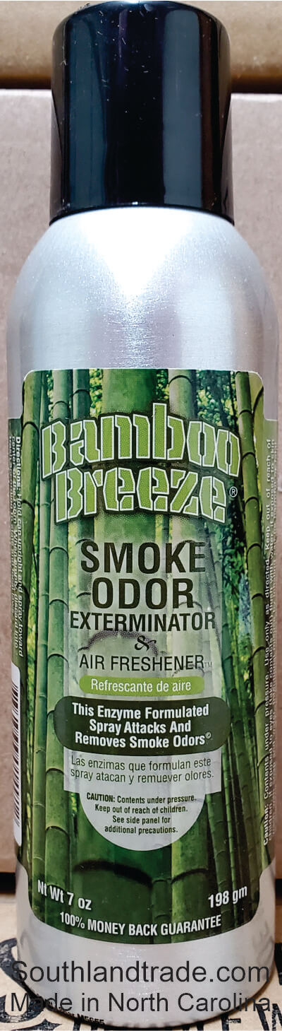 Smoke Odor Exterminator Spray Bamboo Breeze 7oz: Southland Trade