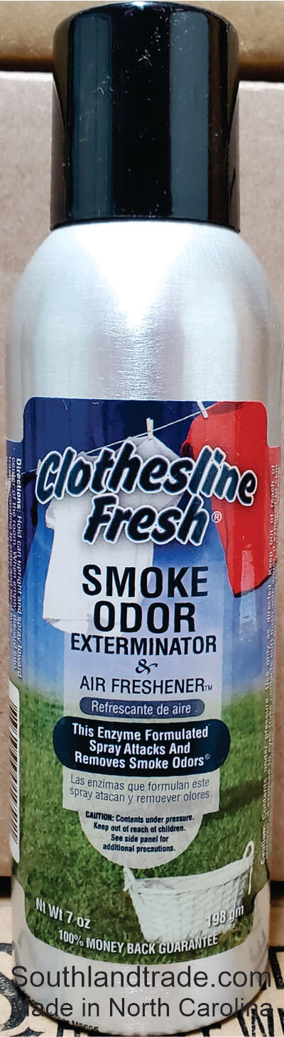 Smoke Odor Exterminator Spray Clothesline Fresh 7oz: Southland Trade