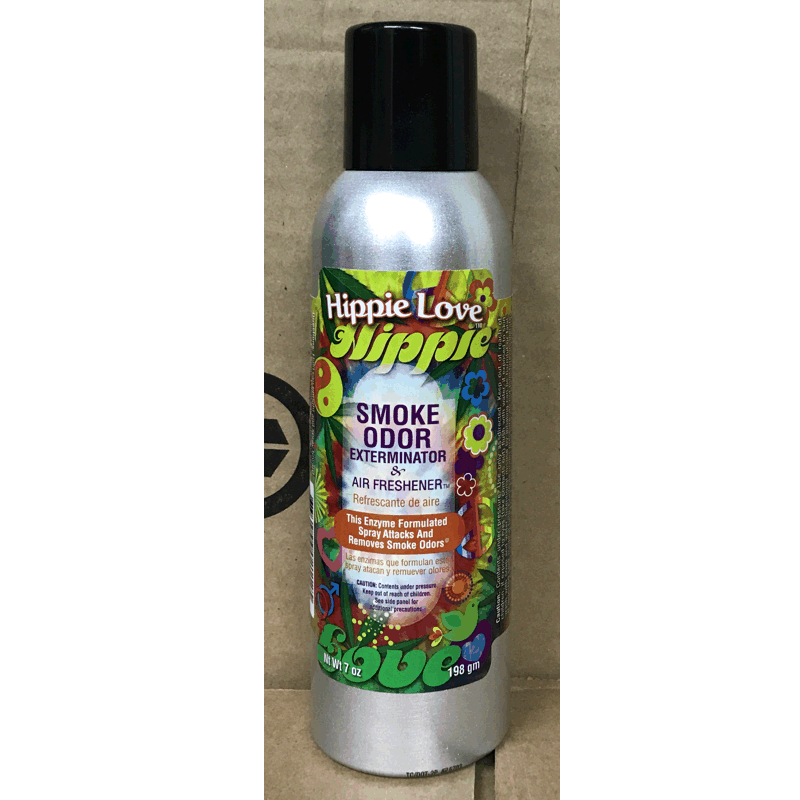 Smoke Odor Exterminator Spray Hippie Love 7oz: Southland Trade
